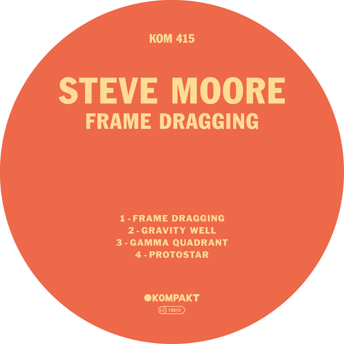 Steve Moore : Frame Dragging – Complex Distractions